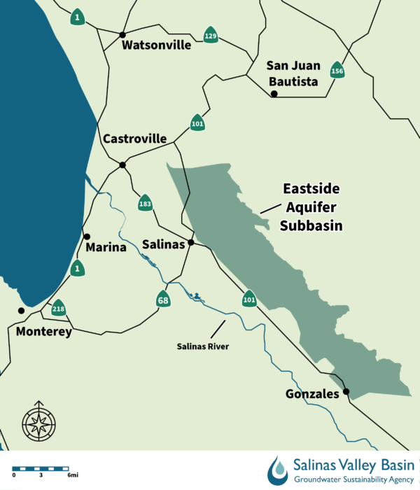 Eastside Subbasin – Salinas Valley Basin Groundwater Sustainability Agency